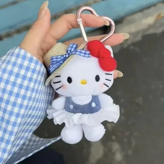 MINISO Сопутствующие товары Sanrio Hello Kitty: милые и стильные солнцезащитные очки, брелоки Hello Kitty, рюкзаки, плюшевые игрушки, брелоки, подарки на день рождения,