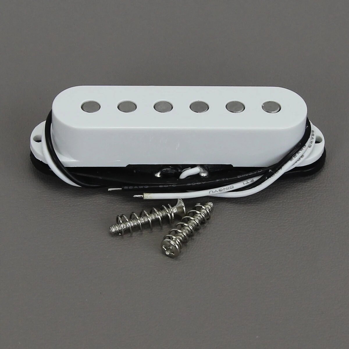 FLEOR Звукосниматель Alnico 5 для гитары Белый, White Neck