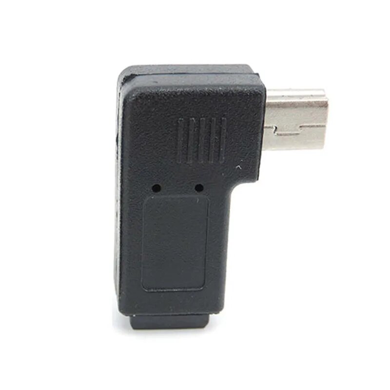 Мини USB 90° серый переходник