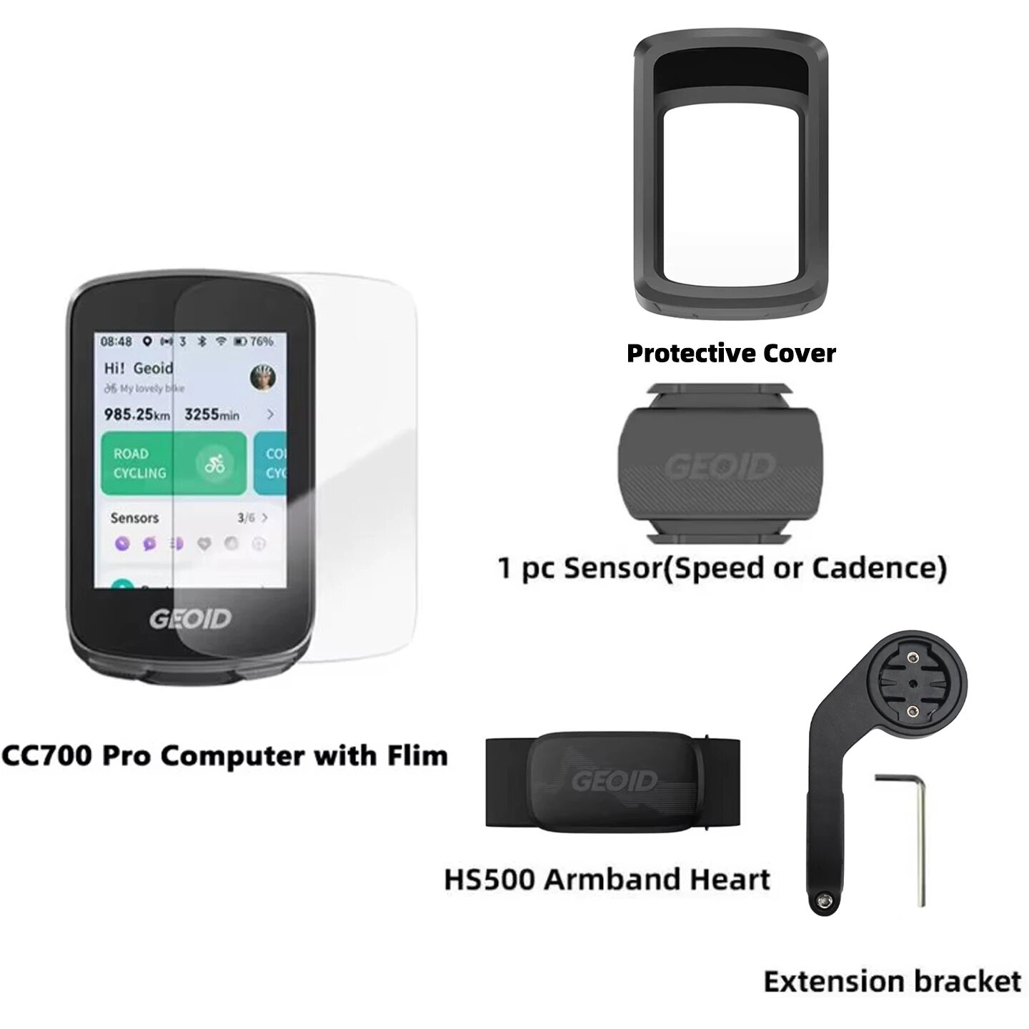 Велокомпьютер GEOID CC700 Pro