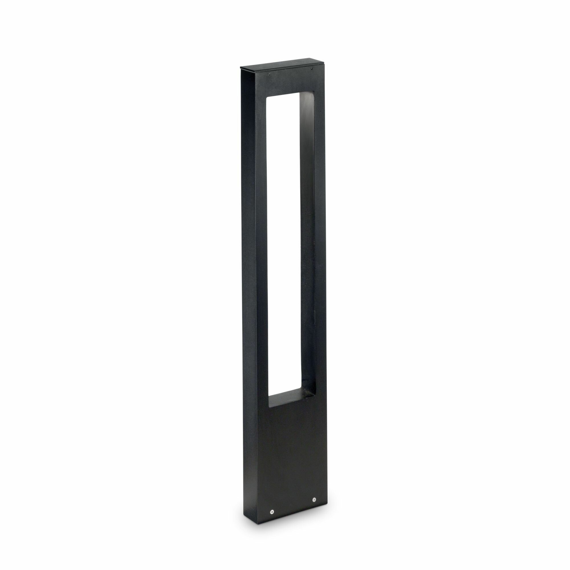 Светильник уличный садово-парковый ideal lux Vega PT1 макс.1х15Вт IP44 G9 230В Черный/Прозрачный Алюминий/Стекло Без лампы 136059.