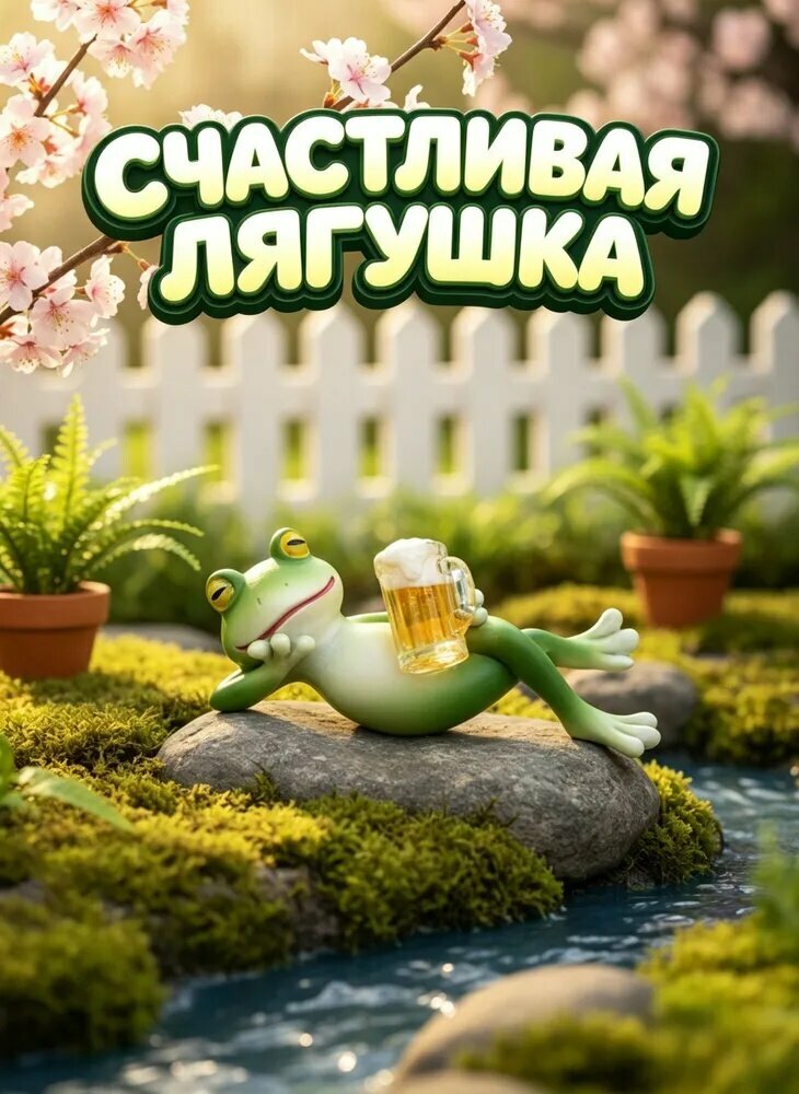 Фигурка садовая