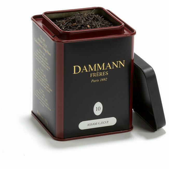 Чай DAMMANN №10 Assam GFOP (Ассам), баночка, чёрный, 100 грамм