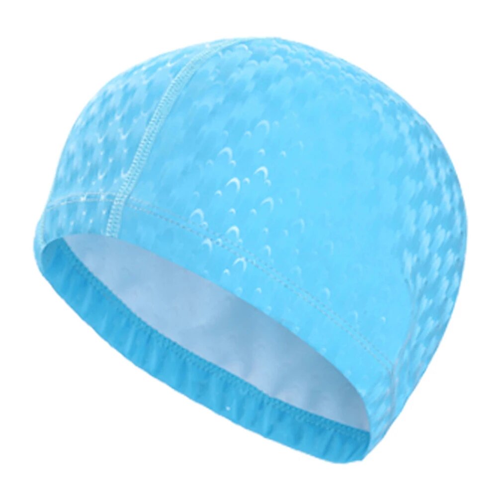 Шапочка для плавания голубая Sky Blue