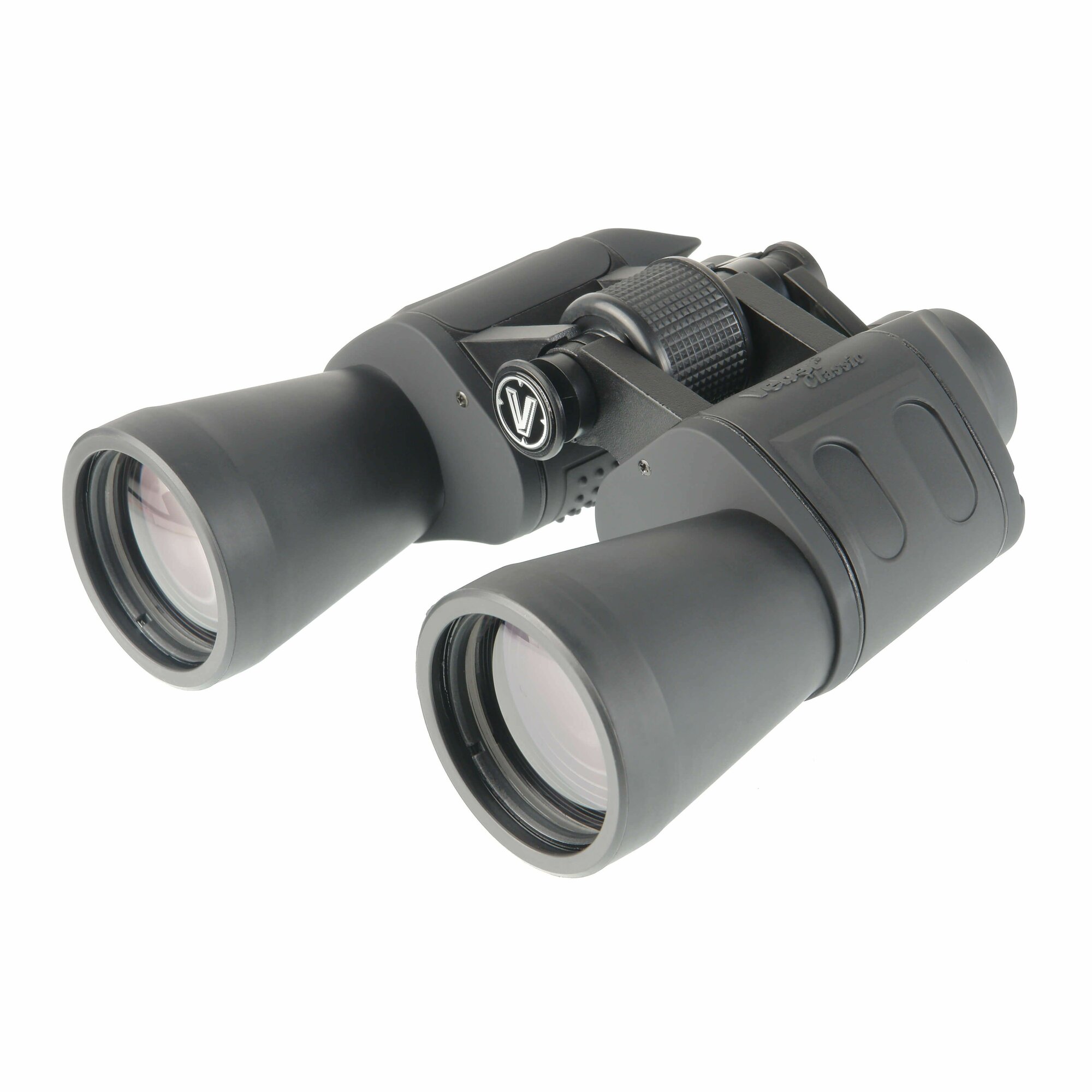 Бинокль мощный Veber Classic БПЦ 16x50 VR серый с увеличением 16х, мощный профессиональный, для охоты, рыбалки, туристический, универсальный, тактический