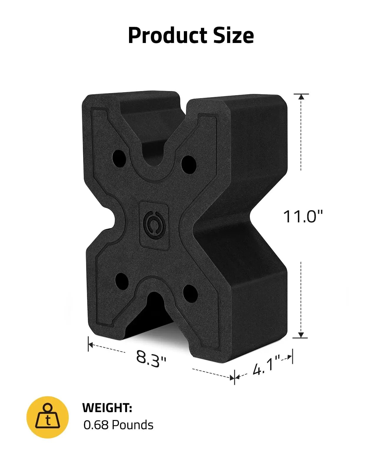 CVLIFE X-Block Rest Block блок для йоги из пенополиэтилена Large Size