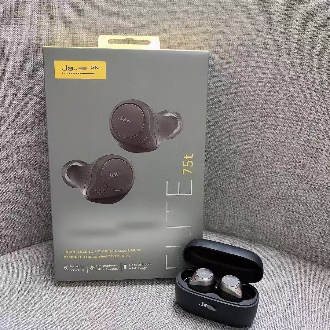 Наушники Jabra Elite 85T, Bluetooth, 11 уровней шумоподавления, 31 час работы, черный