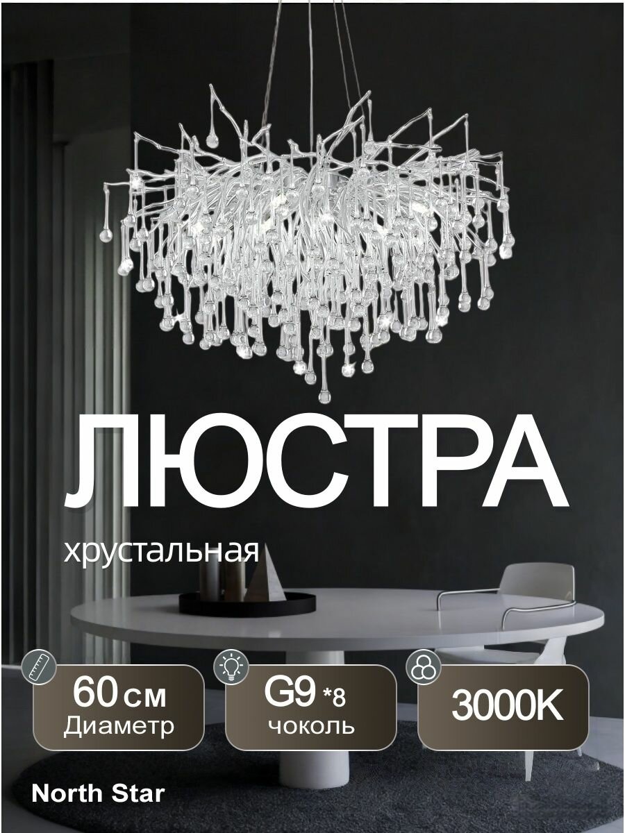Люстра потолочная для спальни