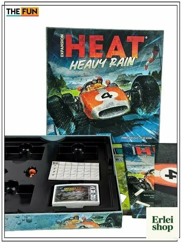 Настольная Карточная Игра Настольная Heat: Tunnel Vision Heavy Rain Игра Новая Версия Игры