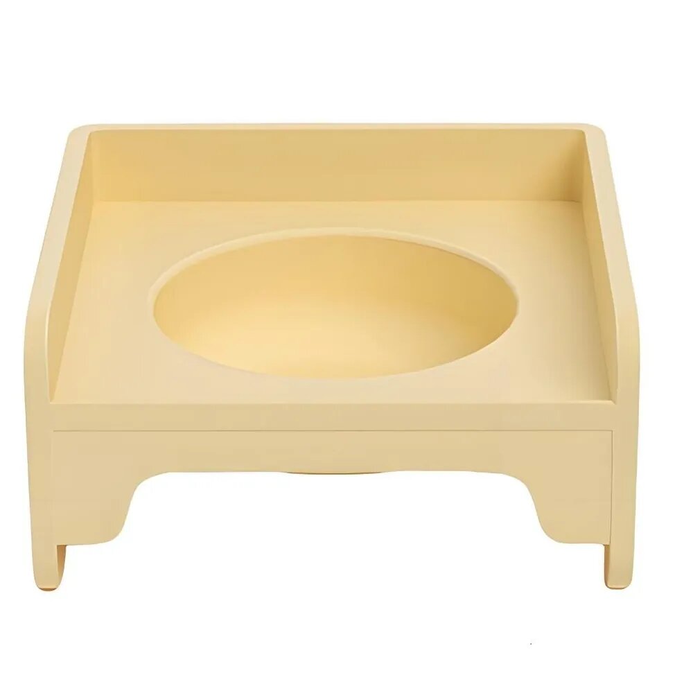Квадратная кормушка для домашних животных, Yellow