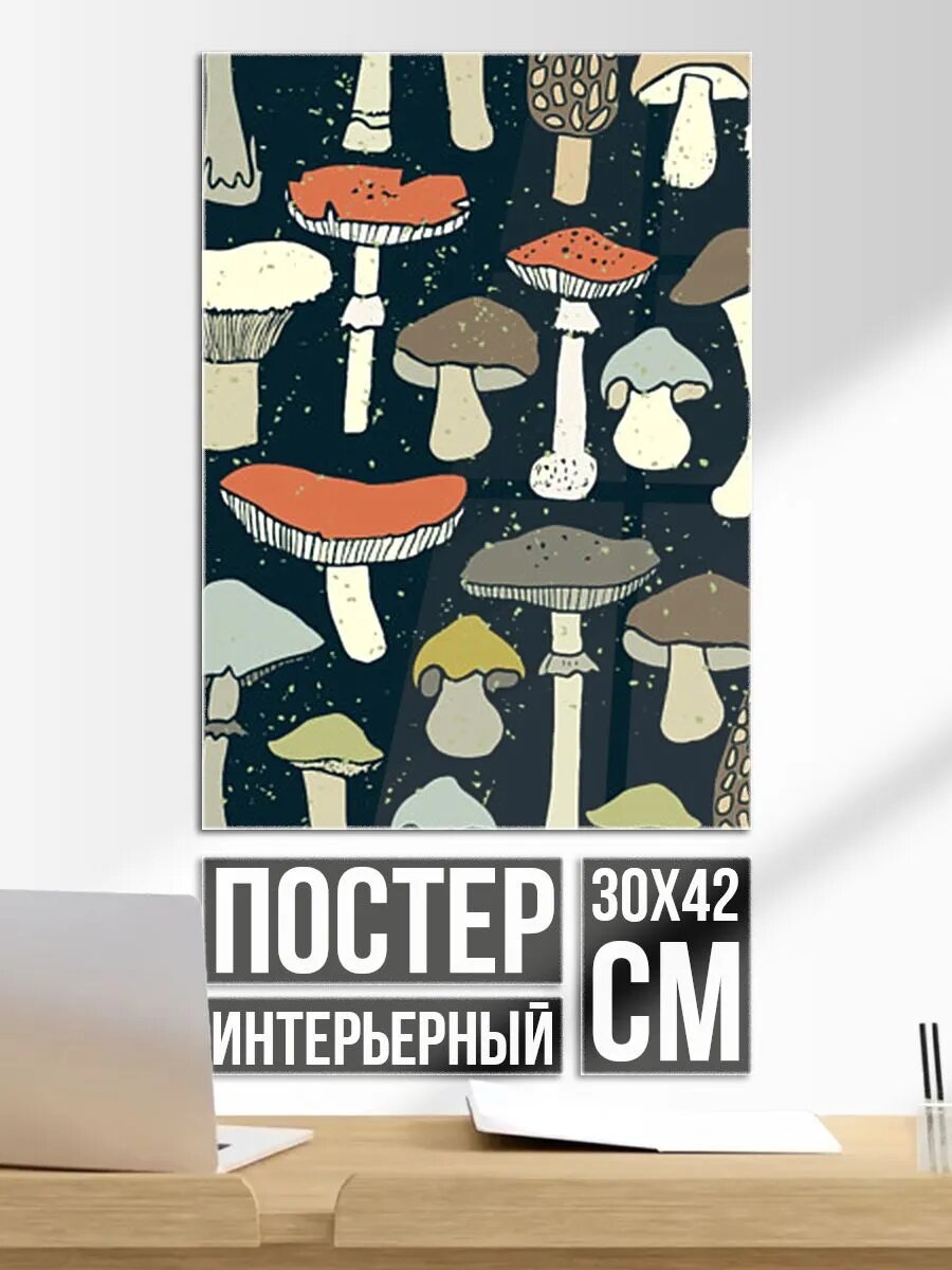 Постер на стену Загадочный лес