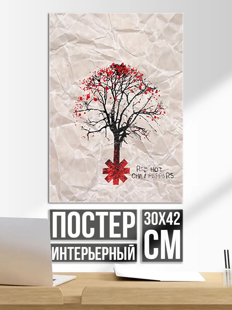 Постер на стену Red Hot Chili Peppers 4