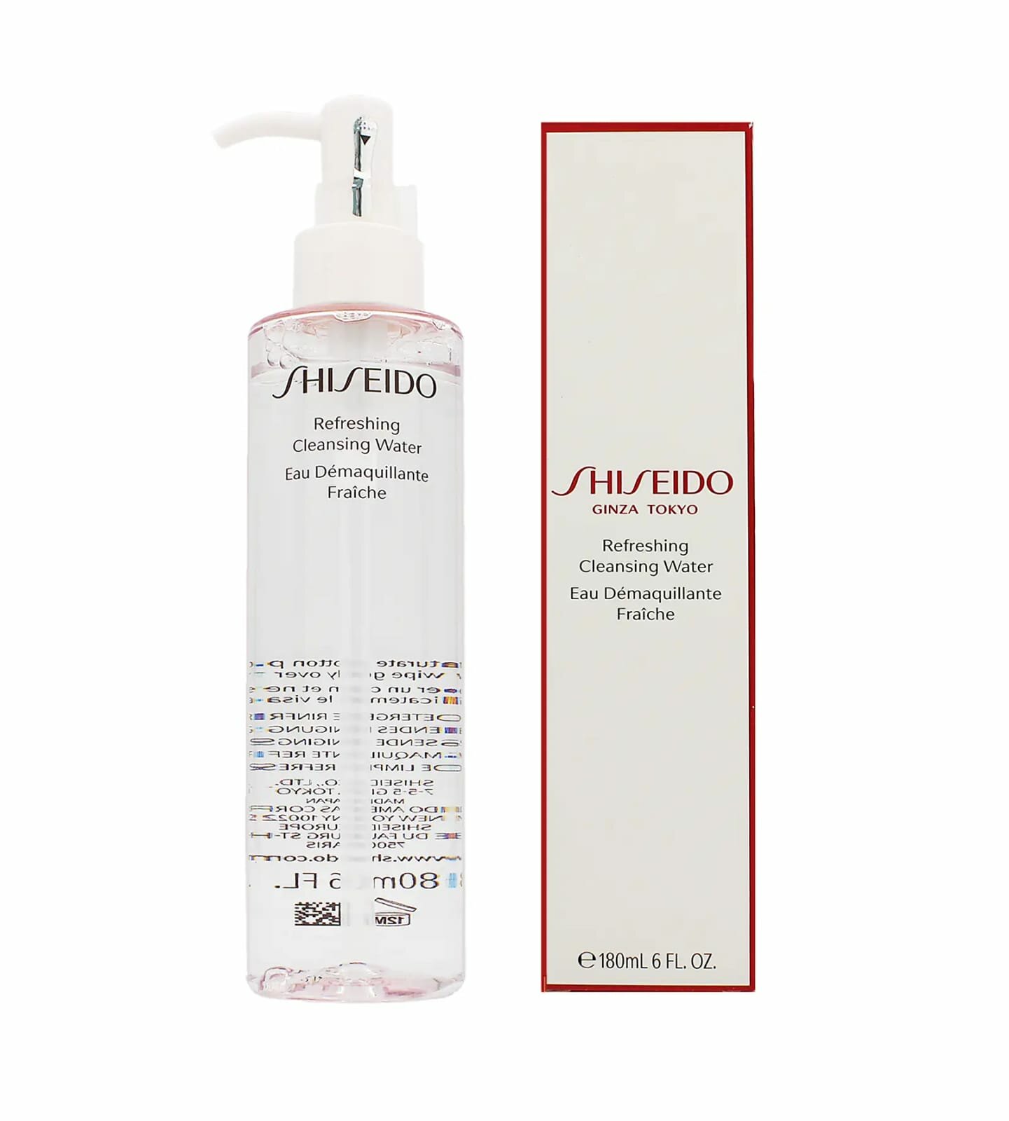 Тоник для ухода за кожей Shiseido Refreshing Cleansing Water 180 мл