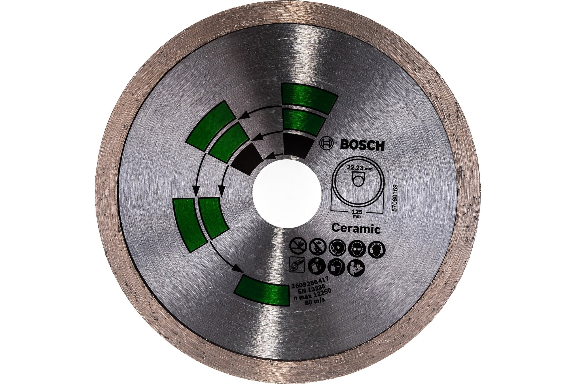 Диск алмазный по плитке (125х22.2 мм) Bosch 2609256417