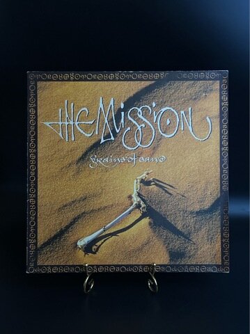 LP The Mission – Grains Of Sand. Зарубежный рок. Виниловая пластинка 12 дюймов. Ладъ 1990 год.