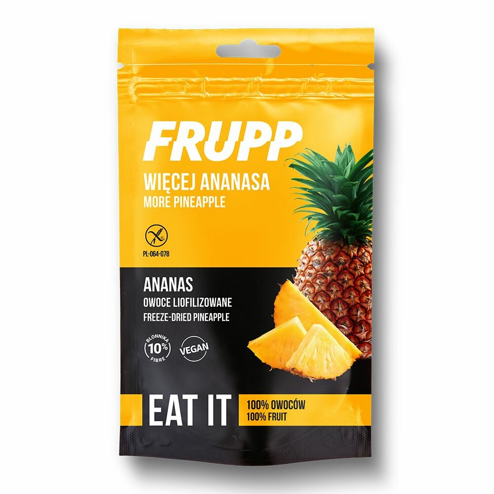 Сублимированная ананас Celiko Frupp, 10шт x 15г