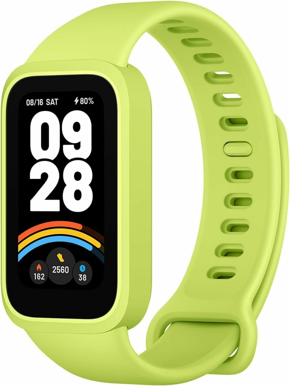 Фитнес-трекер Xiaomi Smart Band 9 Active TFT зеленый/зеленый