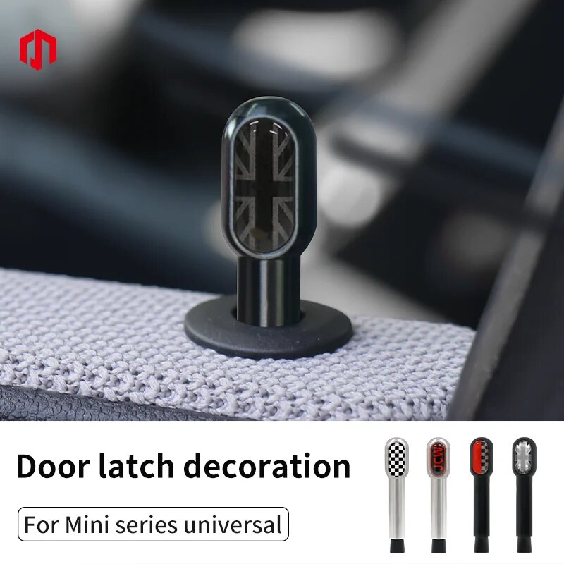 Декор дверных ручек Electroplated silver для BMW Mini