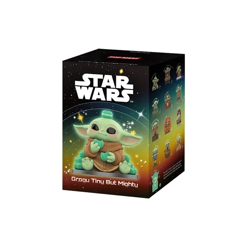 POP MART Star Wars Grogu Tiny But Mighty Series Коллекционная фигурка 1 Blind Box