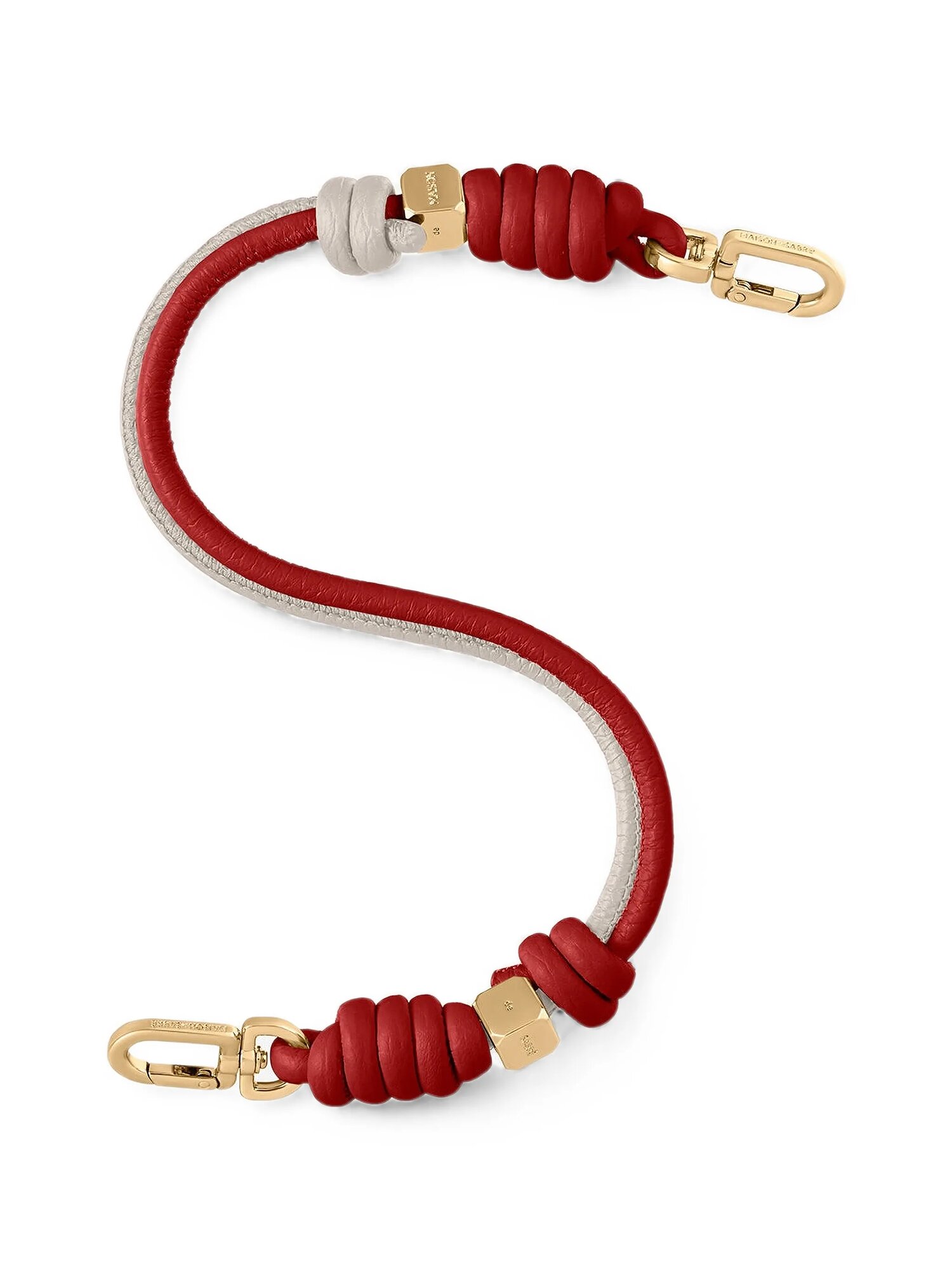 Сумка Twist knotted leather bag strap