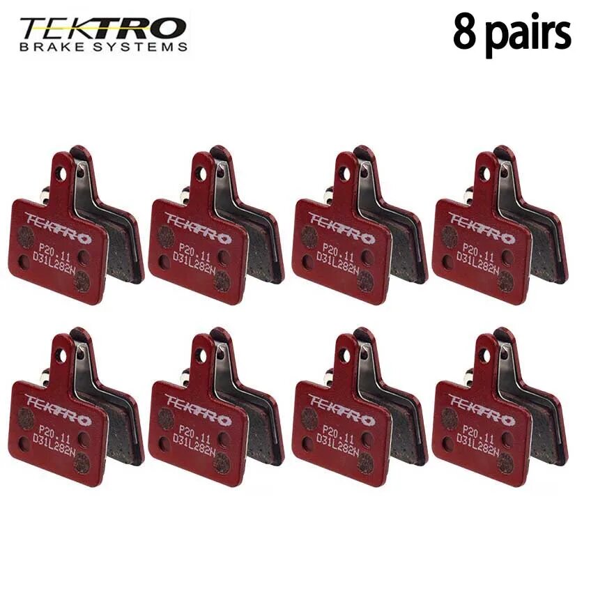 TEKTRO P20.11 Тормозные колодки для горных велосипедов 8 Pairs