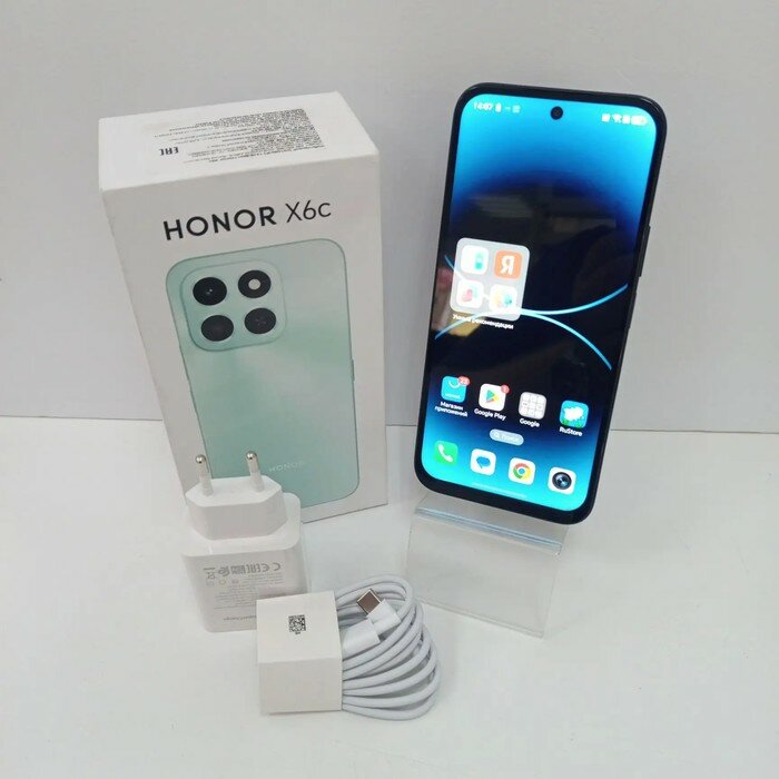 Смартфон HONOR X6с 6/256 Черный