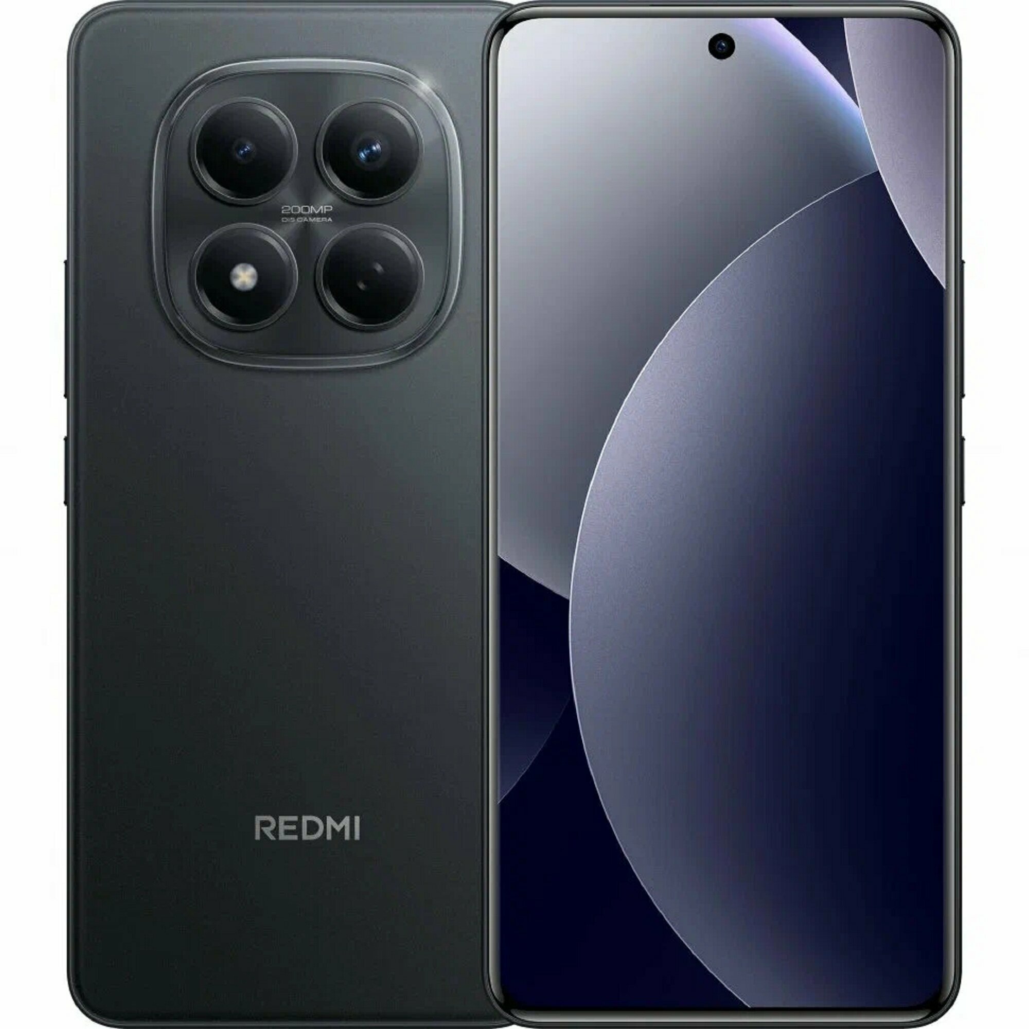 Смартфон Xiaomi Redmi Note 15 Pro 4G 12/512 ГБ, Black (Черный), Dual nano SIM, RU