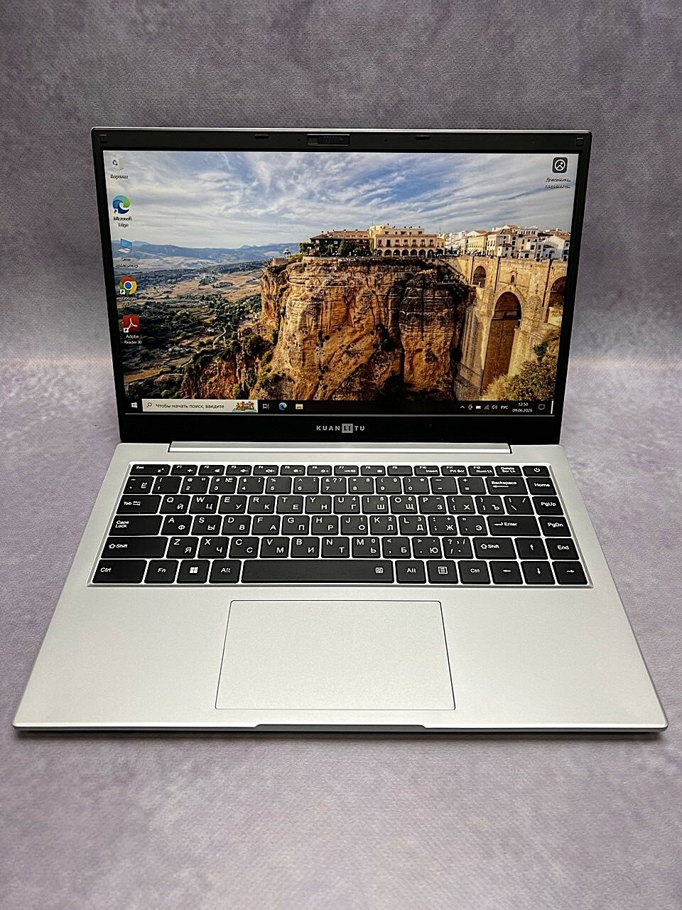 Ноутбук 14" KUANLITU S435 AMD Ryzen 5 3450U 3.5GHz/RAM 8Gb/SSD 512Gb/AMD Radeon RX Vega 8