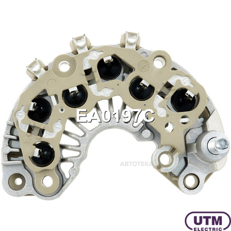 Диодный мост генератора без доп. диодов UTM EA0197C HYUNDAI Accent/Coupe/Elantra/Getz/Matrix/Tucson, KIA Carens/Cerato/Rio