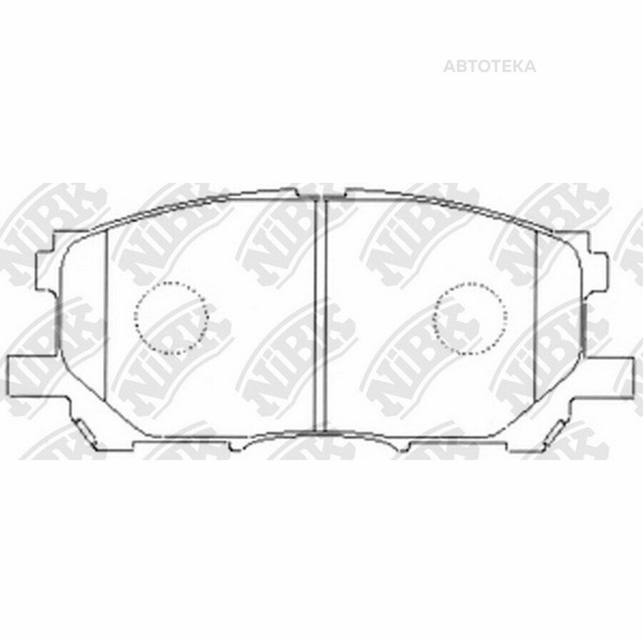 Колодки торм. пер. NIBK PN1497 LEXUS RX (_U3_) 330 (MCU38_, MCU38R) 232 л. с. 2003 - 2006 RX (_U3_) 300 (MCU35_, MCU35R) 204 л. с. 2003 - 2008 RX (_U3_) 330 AWD (MCU38) 232 л. с. 2003 - 2008 RX (_U3_) 350 (GSU30_) 276 л. с. 2006 - 2