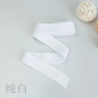Резинки для пошива из мерсеризованного хлопка 2 см pure white