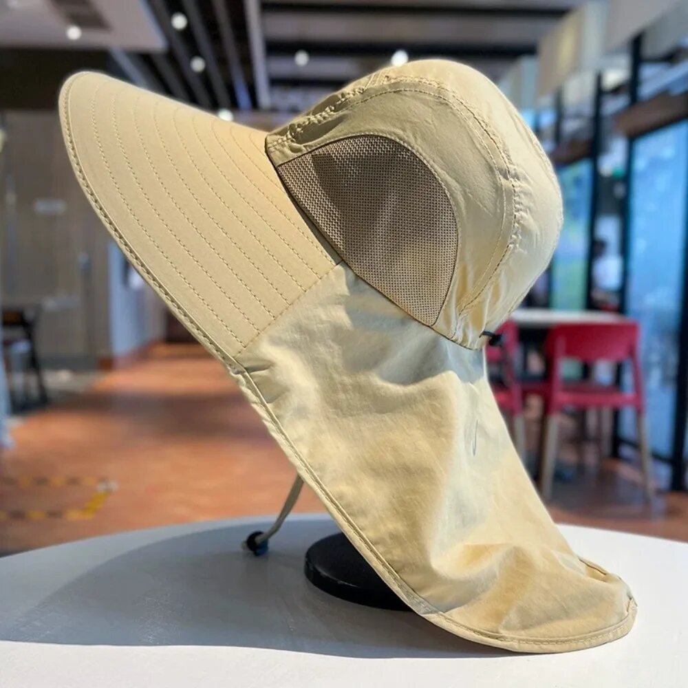 Рыбацкая шляпа из полиэстера унисекс Бежевый, Khaki