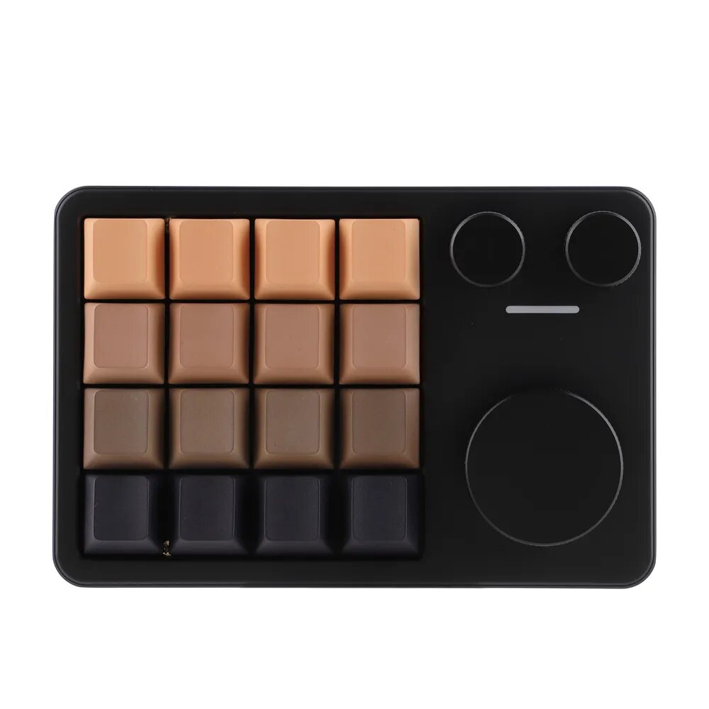 KiiBOOM Игровая клавиатура проводная KiiBOOM Cybrix 16 Numpad-Black, (KiiBOOM Flick Switch), Английская раскладка, черный