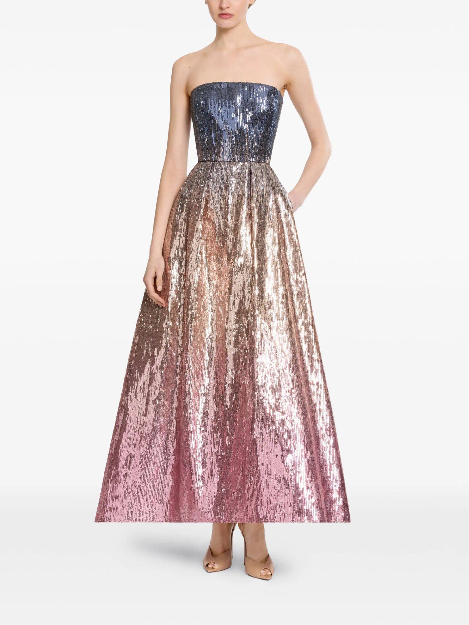 Платье Elie Saab, размер 40, pink — фото 1