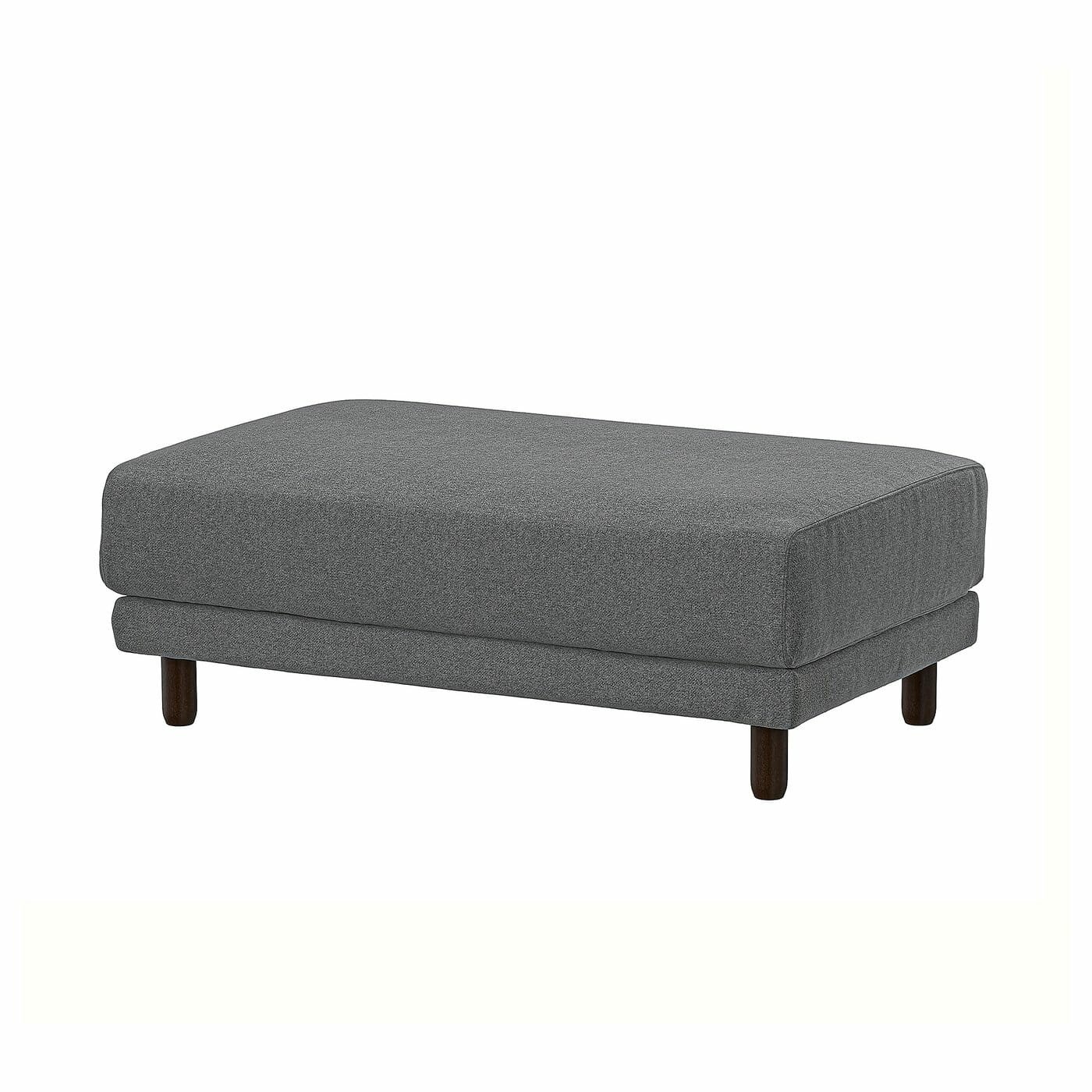 Пуф IKEA UPP KRA, темно-серый 996.139.82