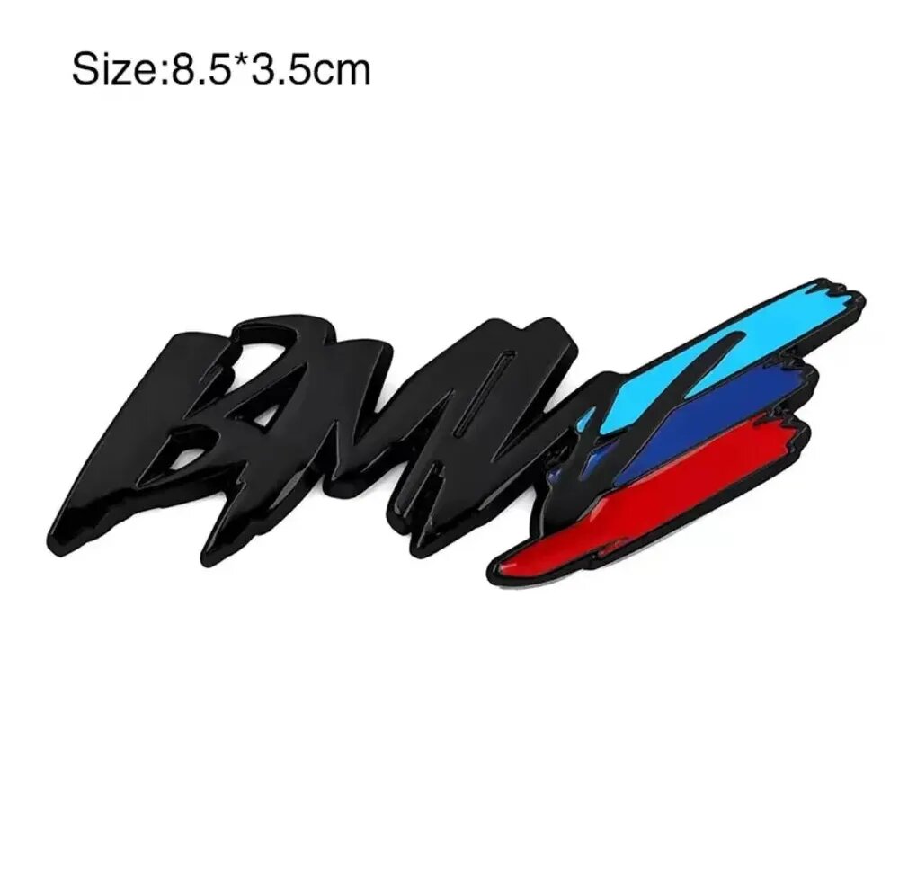 Металл BMW Эмблема (шильдик/ значок) " Bmw M Performance"надпись задняя на крышку багажника