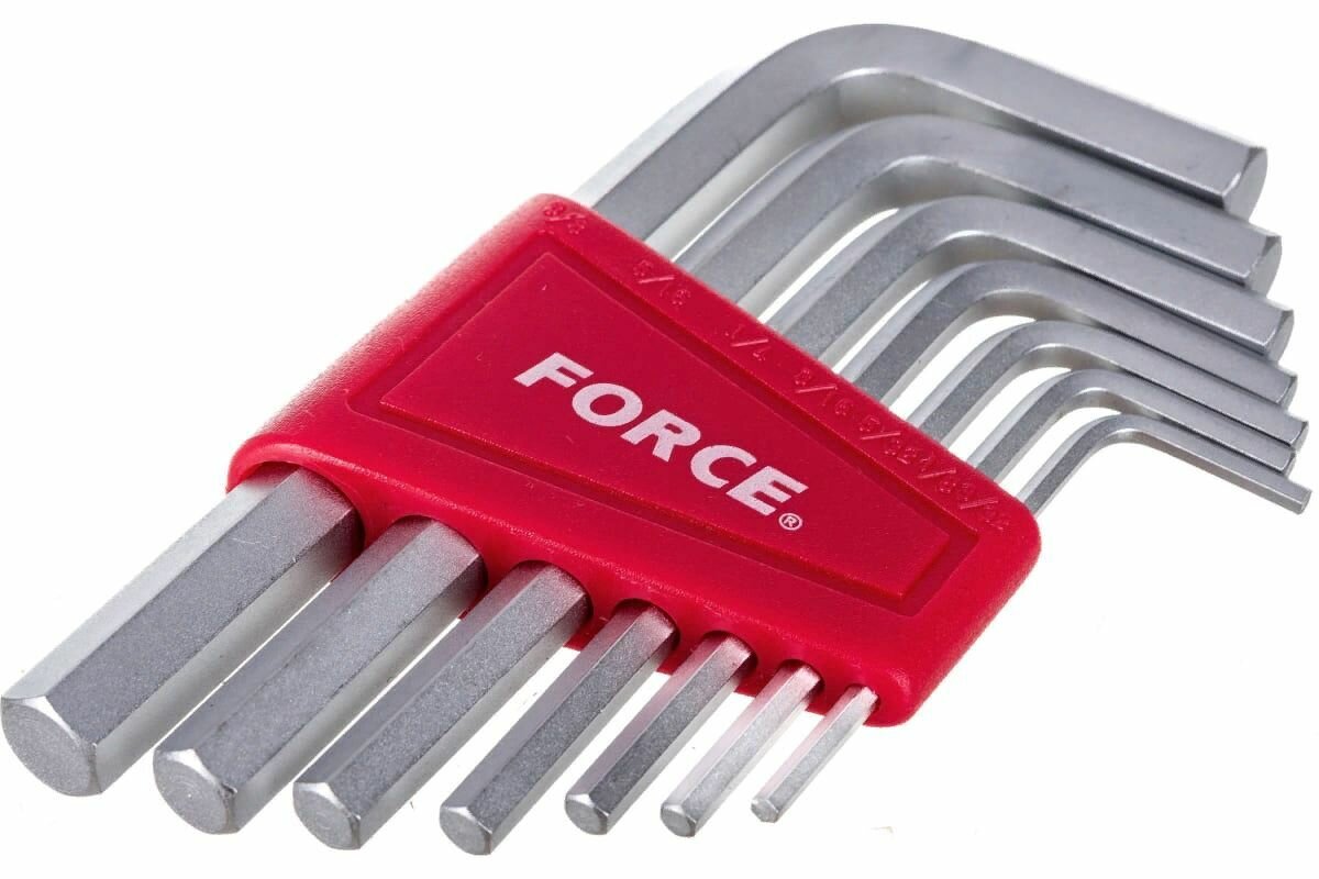 Набор шестигранников FORCE 5072S 7предметов дюйм