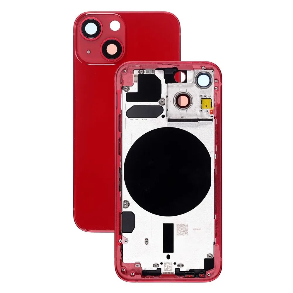 Корпус для iPhone 13 mini (RED) A2626 / A2628 / A2629 / A2630 (AASP)