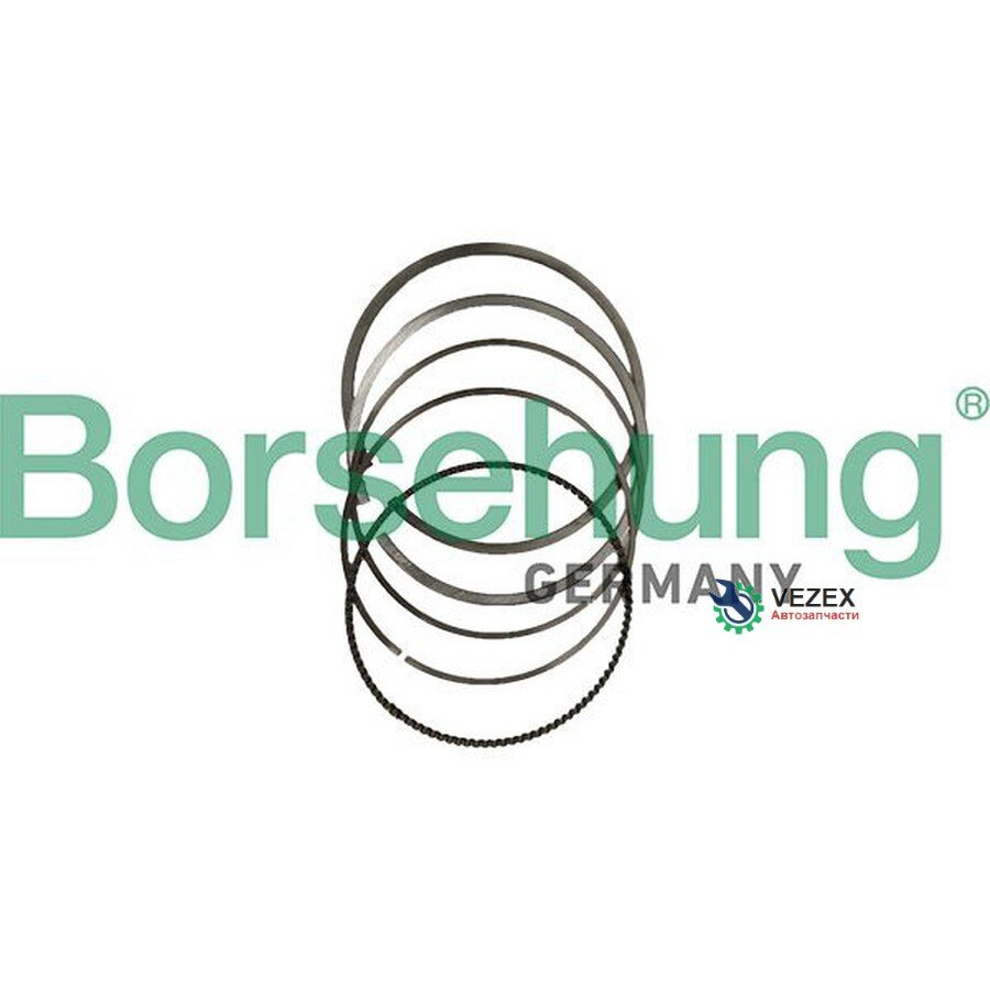 BORSEHUNG B10378 Кольца поршневые, комплект