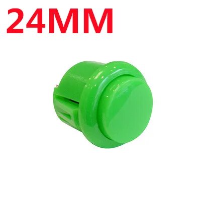 Аркадная кнопка Sanwa OBSF 30мм Зеленый, Green-24MM