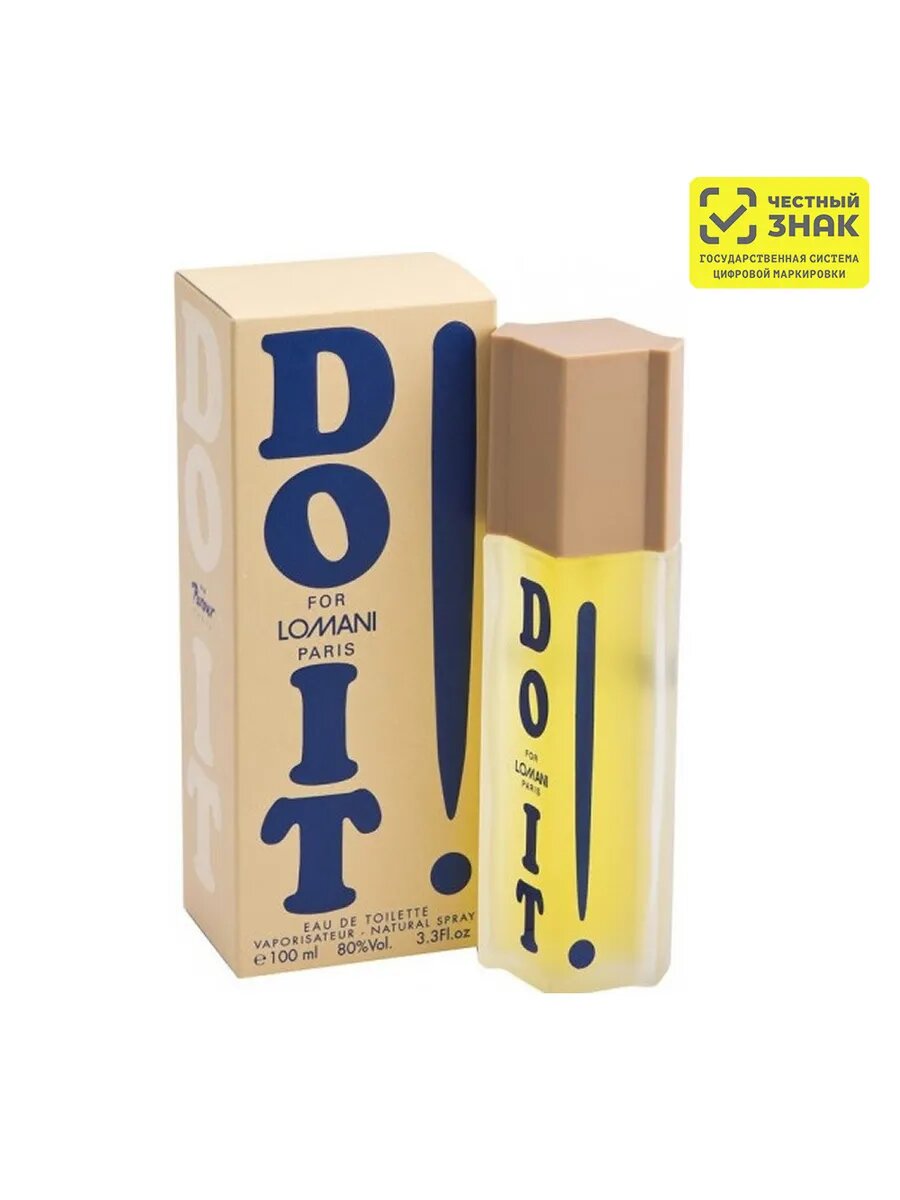 LOMANI Туалетная вода DO IT! Мужская, 100мл edt