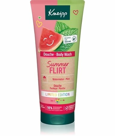 Гель для душа Kneipp Summer Flirt Watermelon & Mint, 200 мл