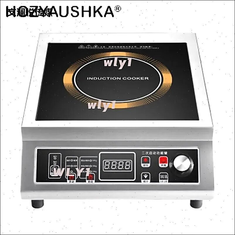 HOZYAUSHKA Индукционная настольная плита obny6ro8, черный