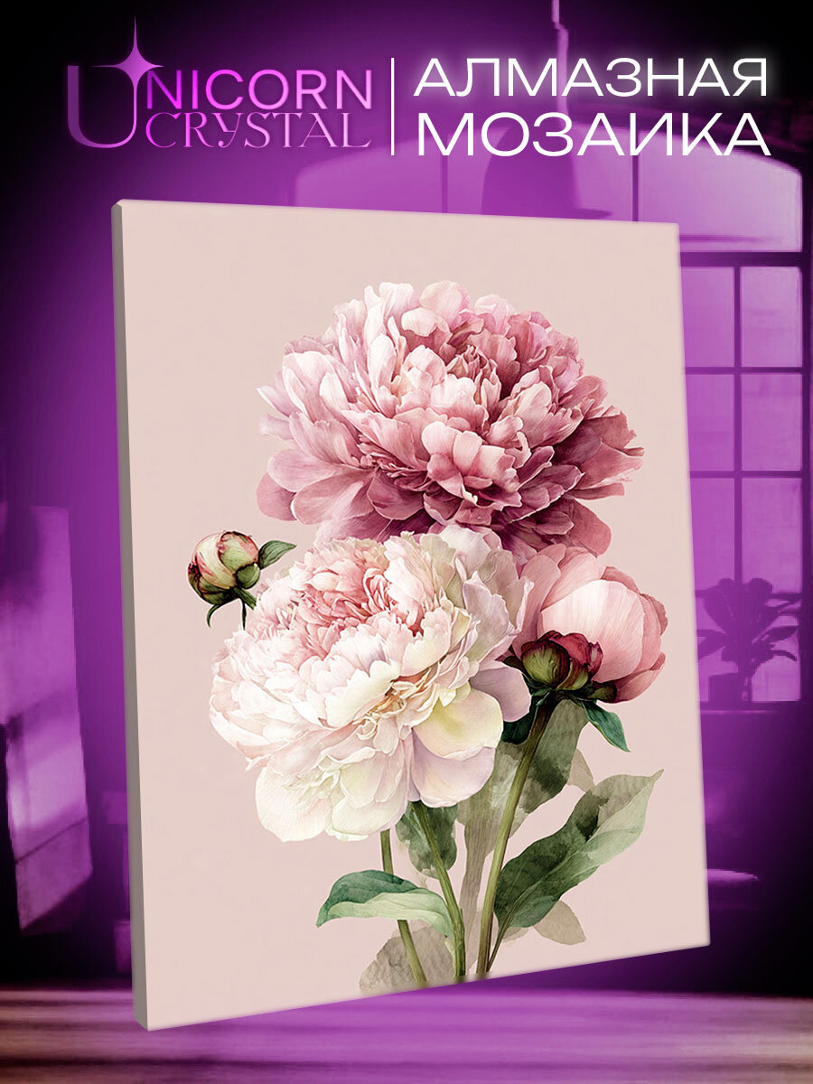 Алмазная мозаика Цветы