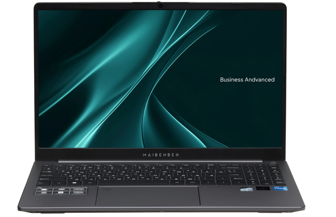 15.6" Ноутбук MAIBENBEN B315A серый i5-12450H/16GB/SSD NVME 512 GB/IPS