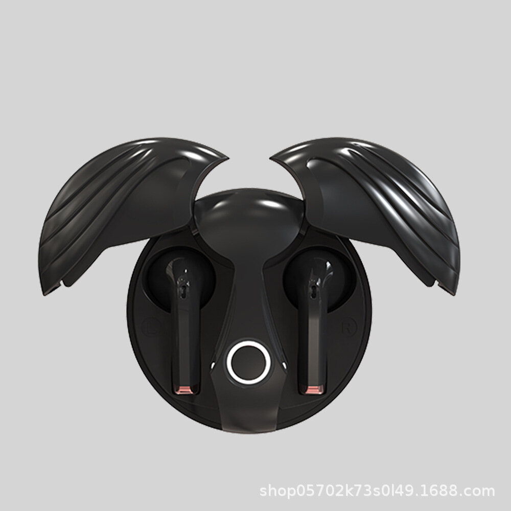 Беспроводные Bluetooth-наушники Earpods Angel Wings с длительным временем работы от батареи, высококачественным звуком HIFI, для спорта и игр, официальная модель.
