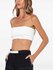 Топ JBQ Ribbed bandeau top, размер 44