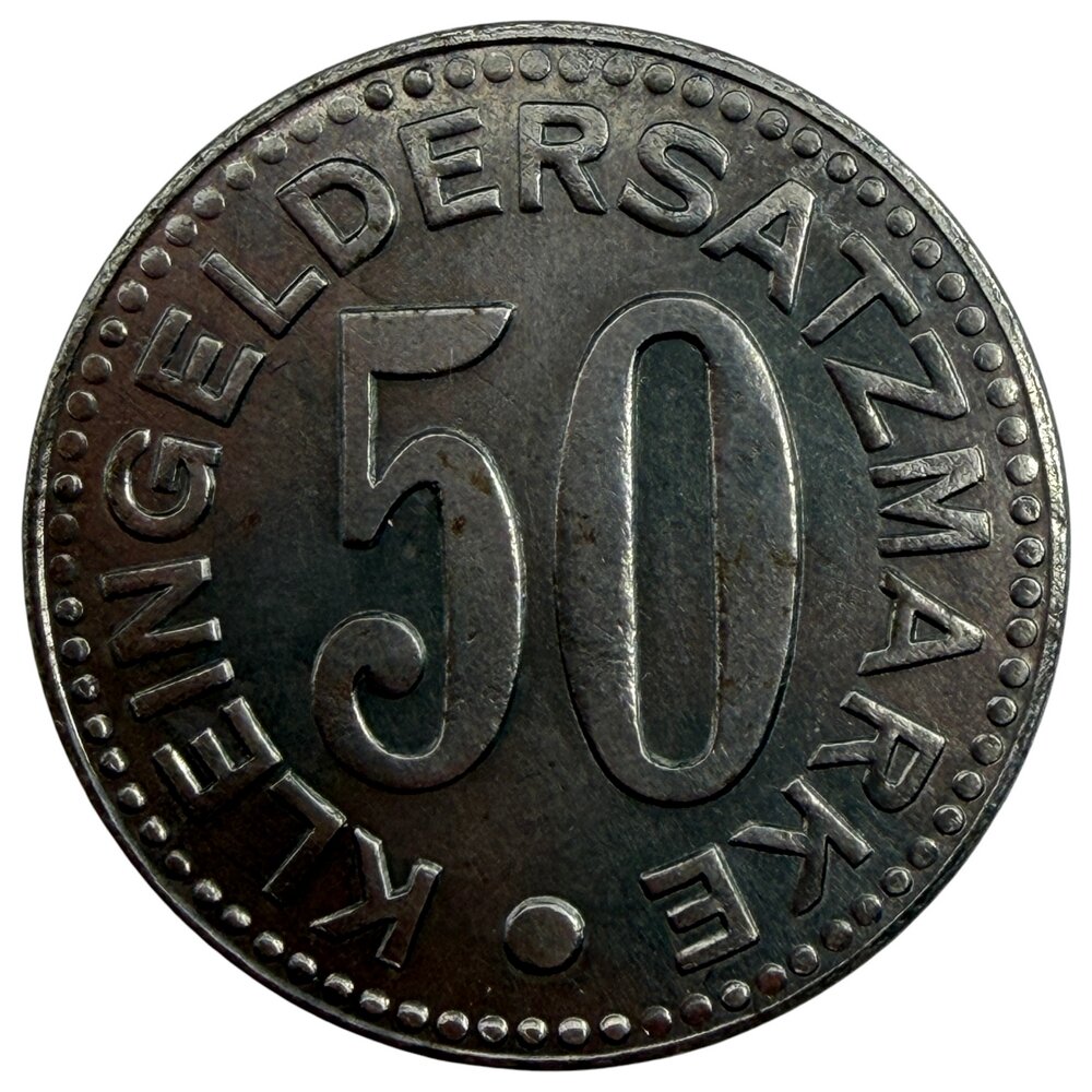 Германия, Веймарская республика, Пирмазенс 50 пфеннигов 1919 г. (Fe)