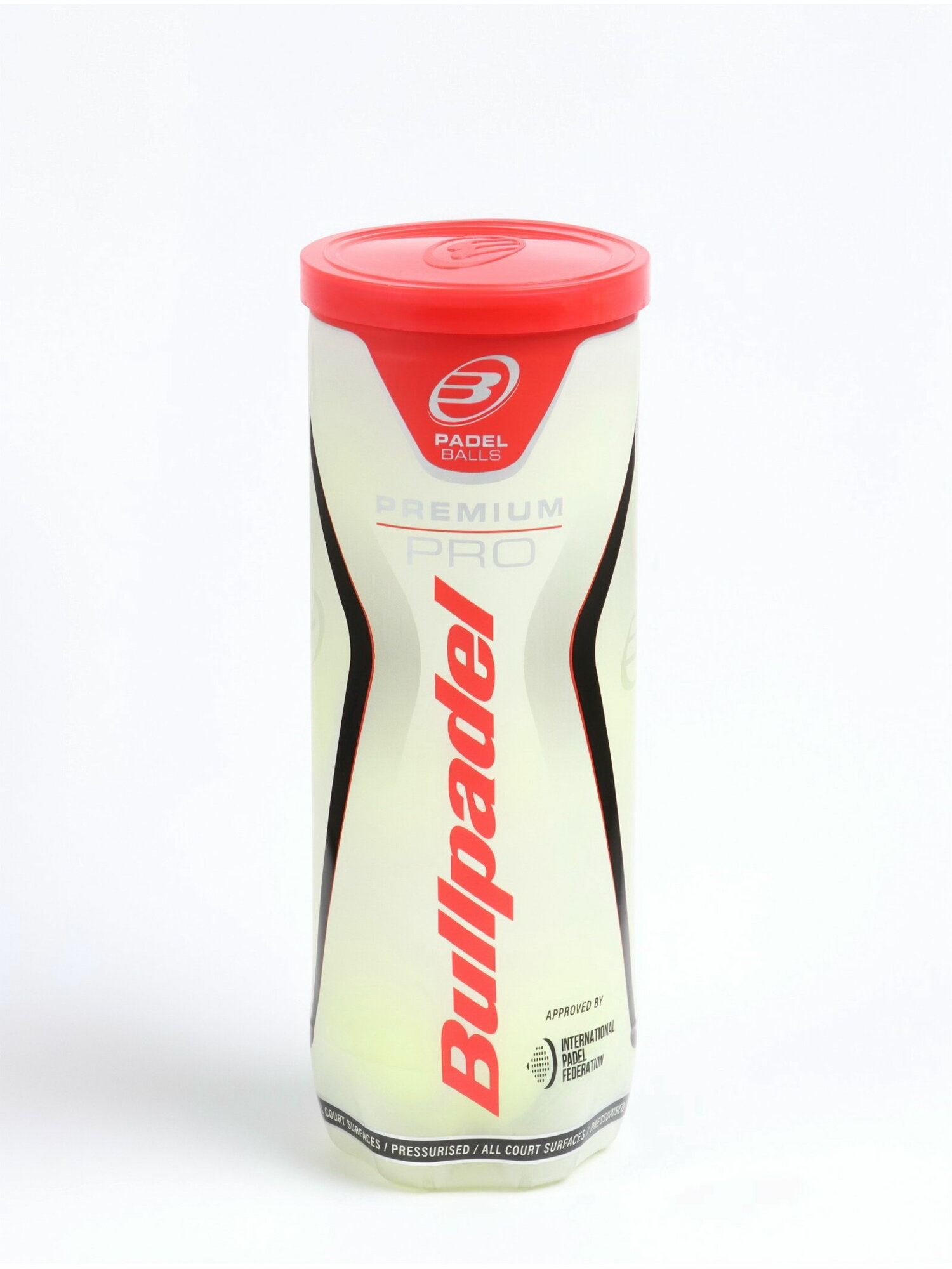 Мячи для падела тенниса Premium PRO, FIP Approved, набор 3 шт.