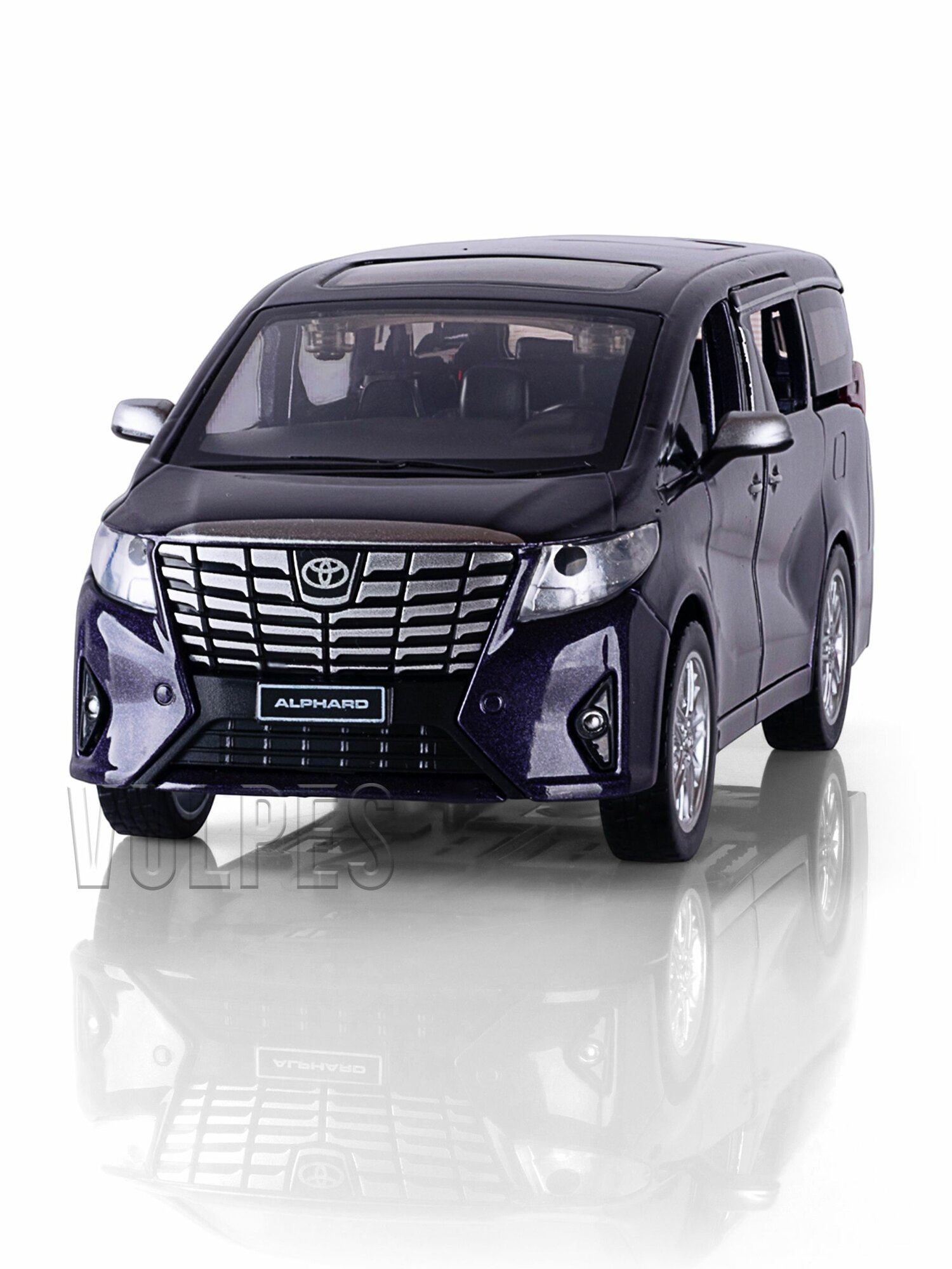Игрушка детская машинка металлическая Toyota Alphard 1:29
